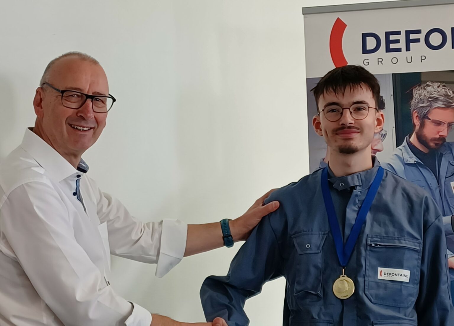 Médaille d'or régionale meilleur apprenti 2024 | Defontaine Rollix Group